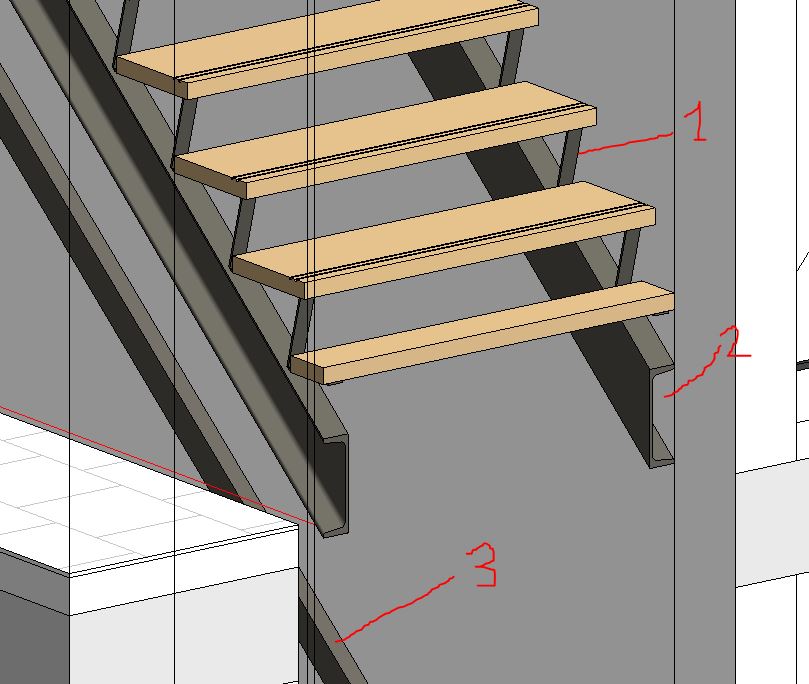 Revit stairs open carriage profile - Autodesk Community