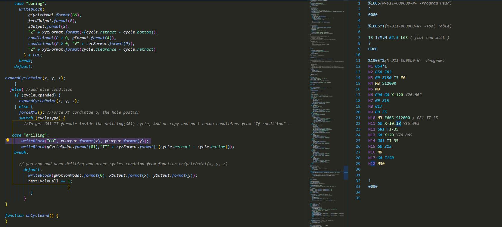 Solved: Cycle drilling problem [Deckel Dialog 12 - Post Processor] - Autodesk Community
