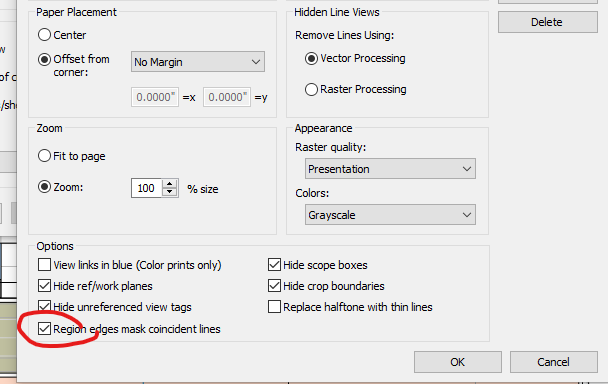 Solved: Invisible lines still appearing on print - Autodesk Community