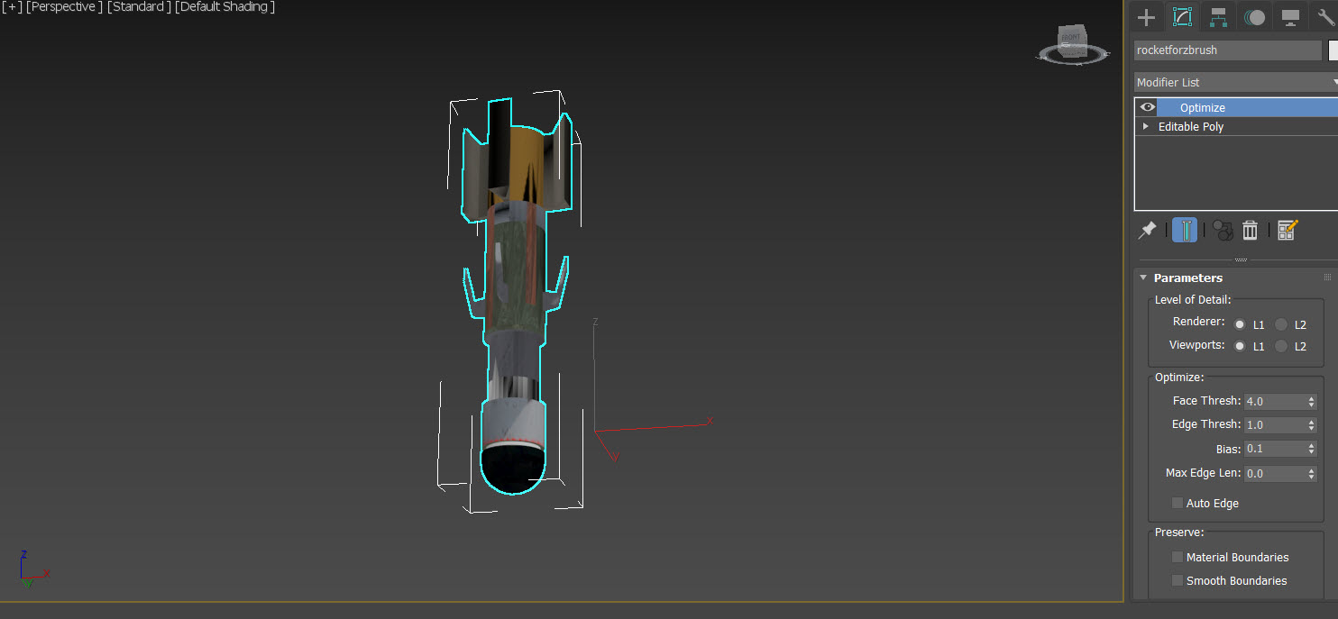 Solved: Which modifier to use in lowering the poly count for game ...