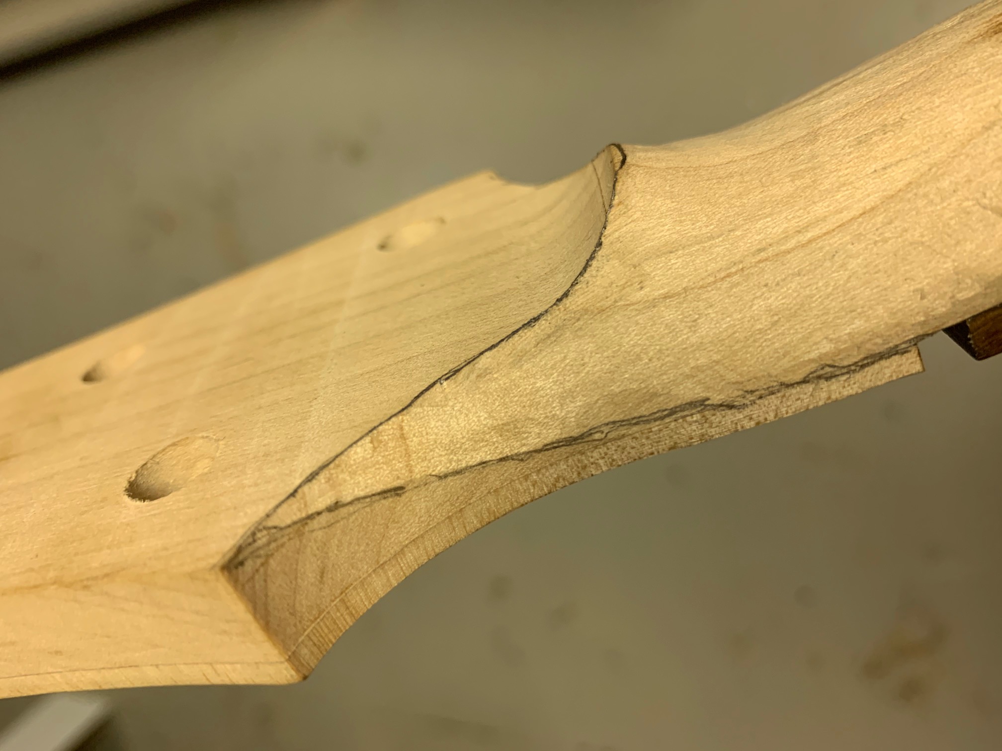 How best to model a volute on a guitar neck??? - Autodesk Community