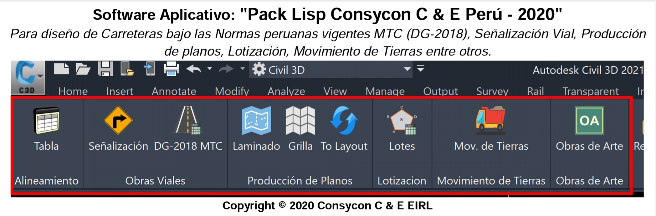 Lisp Pack - Consycon C & E EIRL ‼️ - Autodesk Community