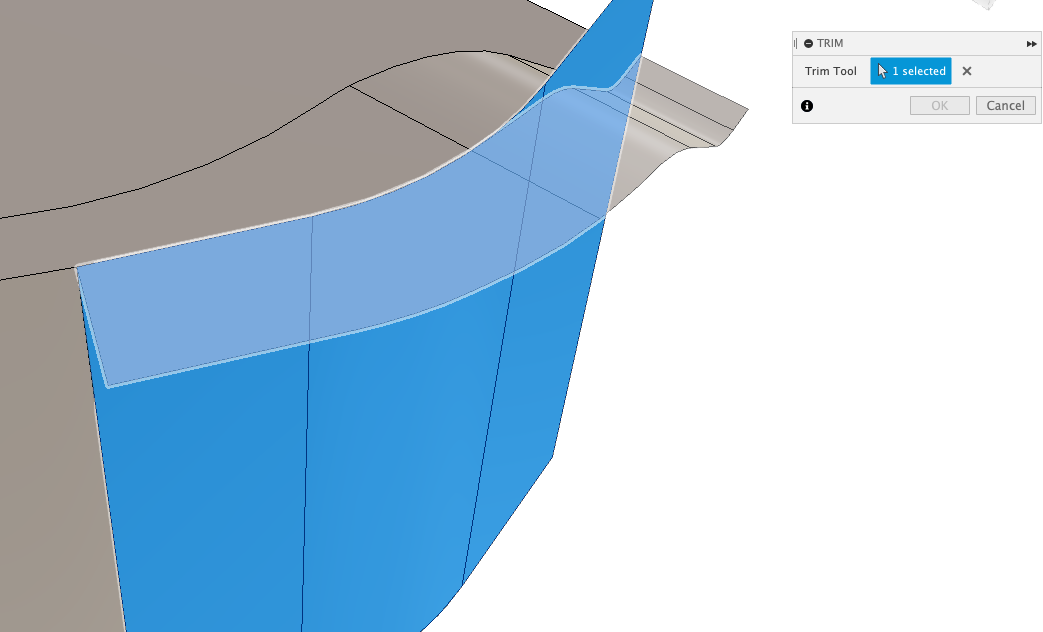Solved: Unable to clean up surface / blend radii - Autodesk Community