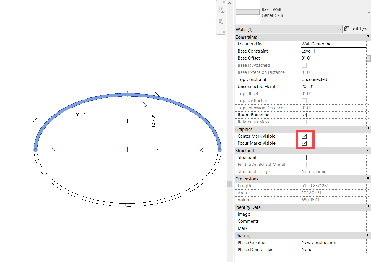 Solved: Elliptical Wall Dimensioning - Autodesk Community