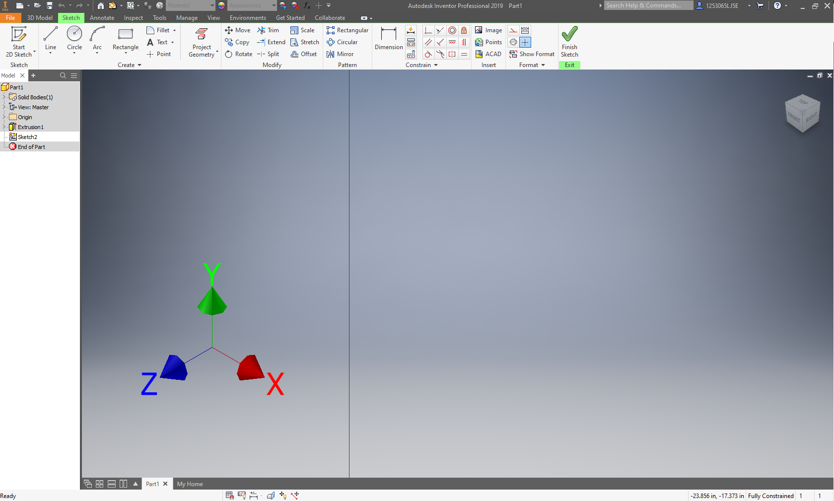 Solved: Origin 3d indicator and sketch points are large. - Autodesk Community