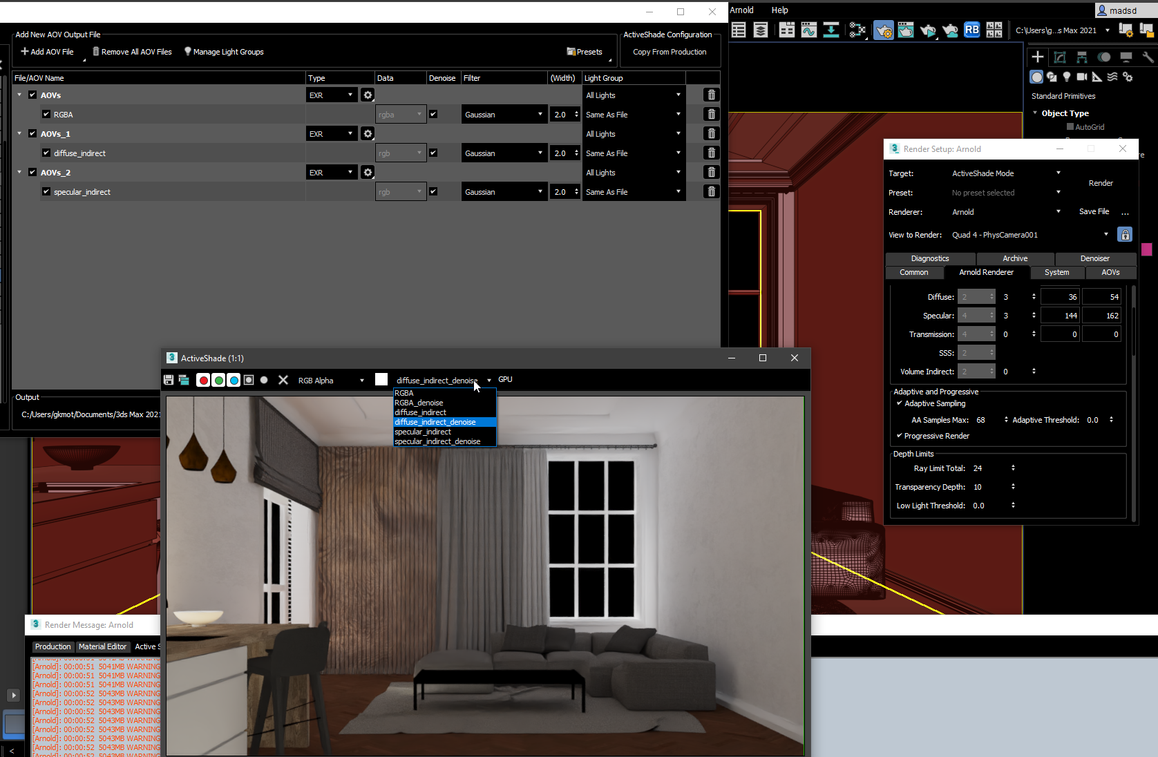 Solved: Arnold Denoiser - Autodesk Community