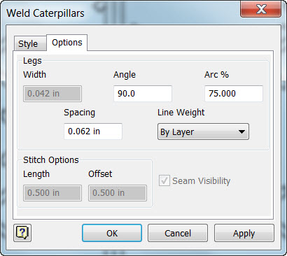 Solved: HELP! Weld annotations caterpillar is inconsistent ...