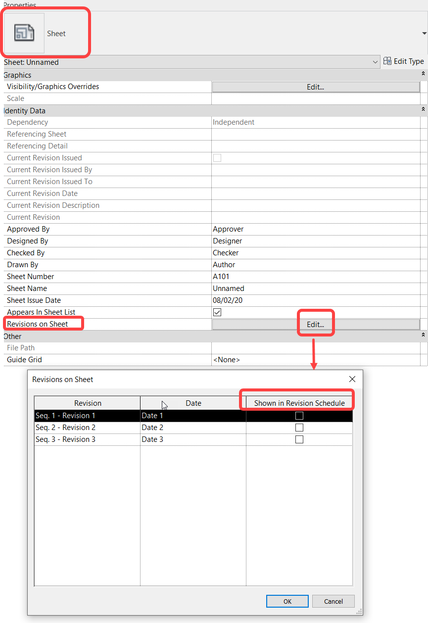 Solved: How to filter Revision Number of Alphanumeric in Schedule Graphics Revit Title Block ...