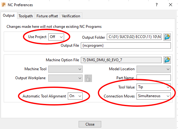 Solved: NC Preferences setting or Macro - Autodesk Community
