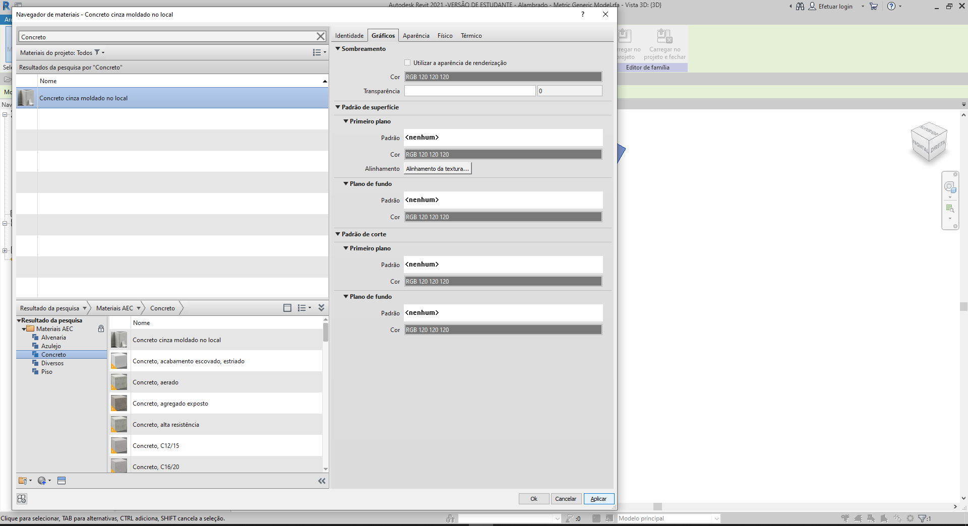 Solucionado: Materiais não aparecem para serem selecionados dentro dos ...