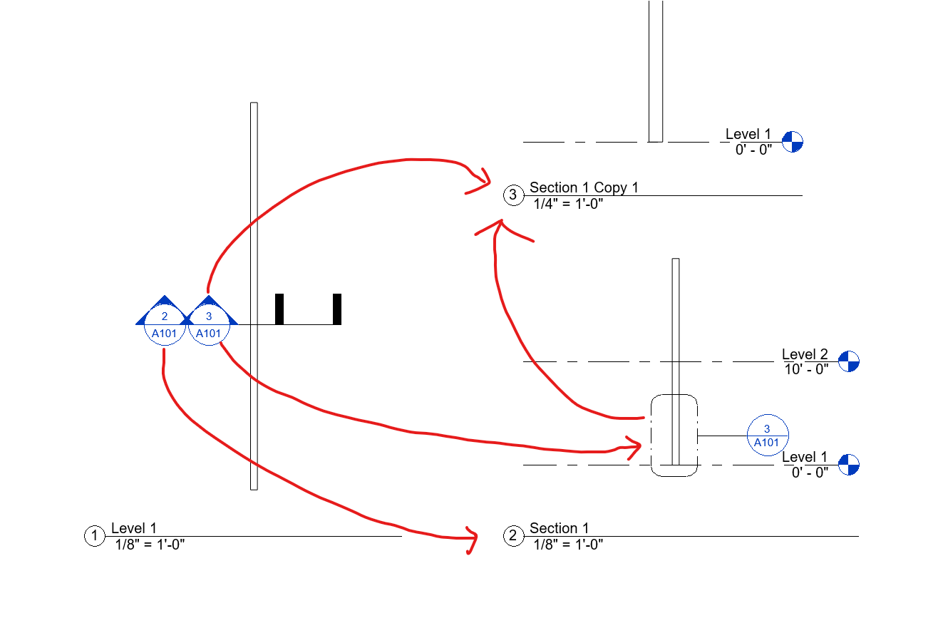 Solved: Two view markers referencing 1 view - Autodesk Community