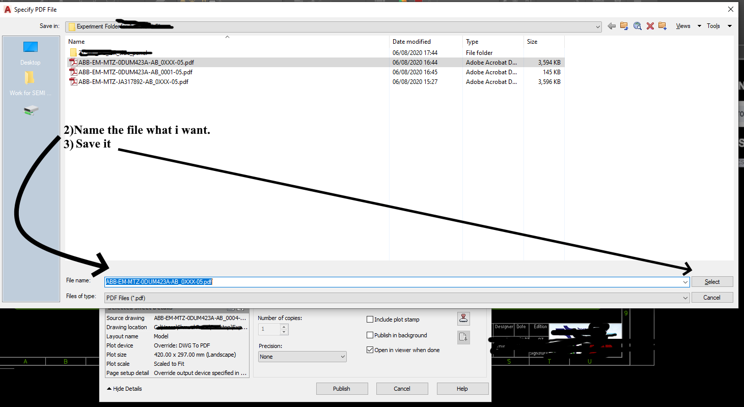 How do i Control the naming of the PDF file in the Adobe Acrobat PDF ...