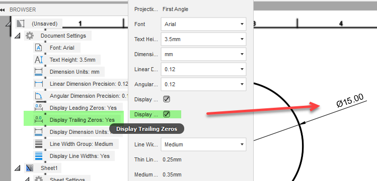 Solved: Fusion 360 Drawings Not Displaying 0s For Dimensional Callouts - Autodesk Community