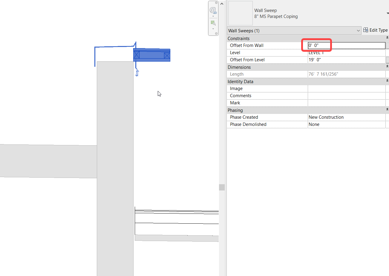 Profile sweep with detail component showing selectively backwards in a few sections - Autodesk ...