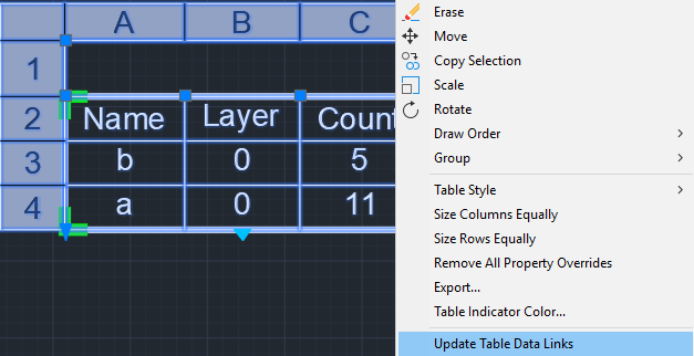 Updating existing Data Extraction Table with new Data Extraction ...