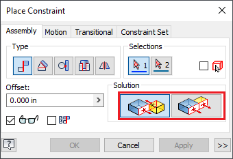 Flip Mate (concentric) constraint - Autodesk Community