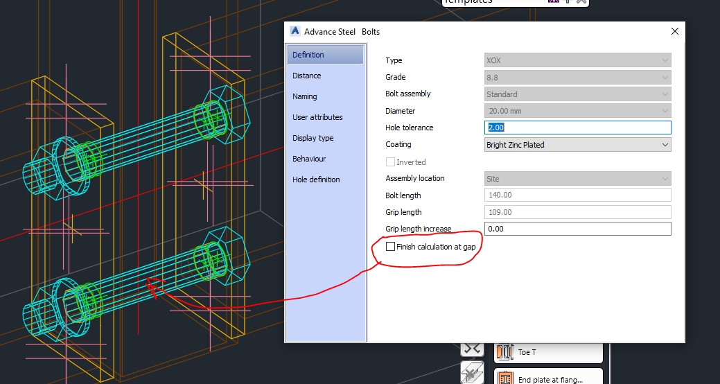 Bolting two plates together - Autodesk Community