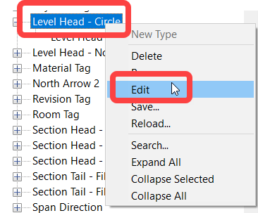 Revit 2020 text associated with level circle head - Autodesk Community