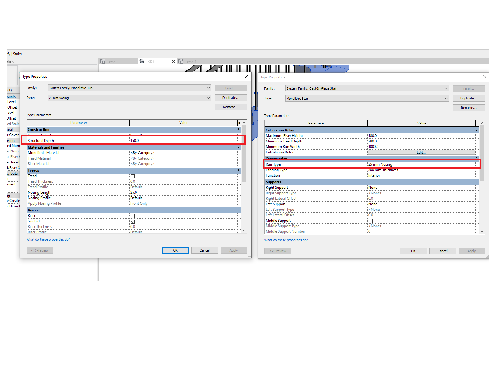 Solved: Staircase depth - Autodesk Community