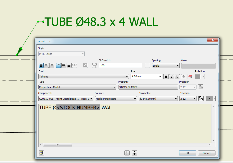 Solved: Export Inventor drawing to AutoCAD - model properties in annotation issue - Autodesk ...