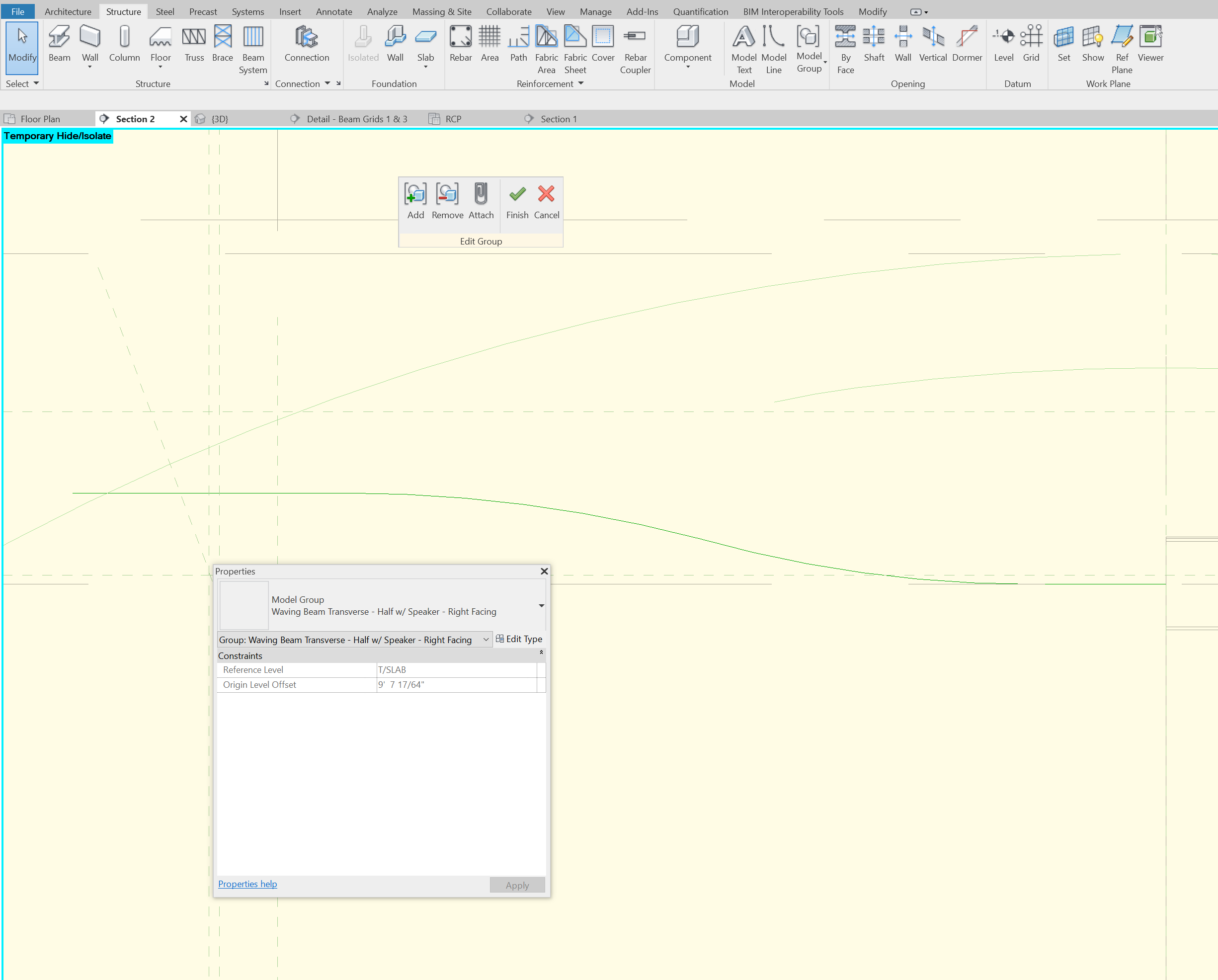S-Bend Beam Meeting at Tangents - Autodesk Community