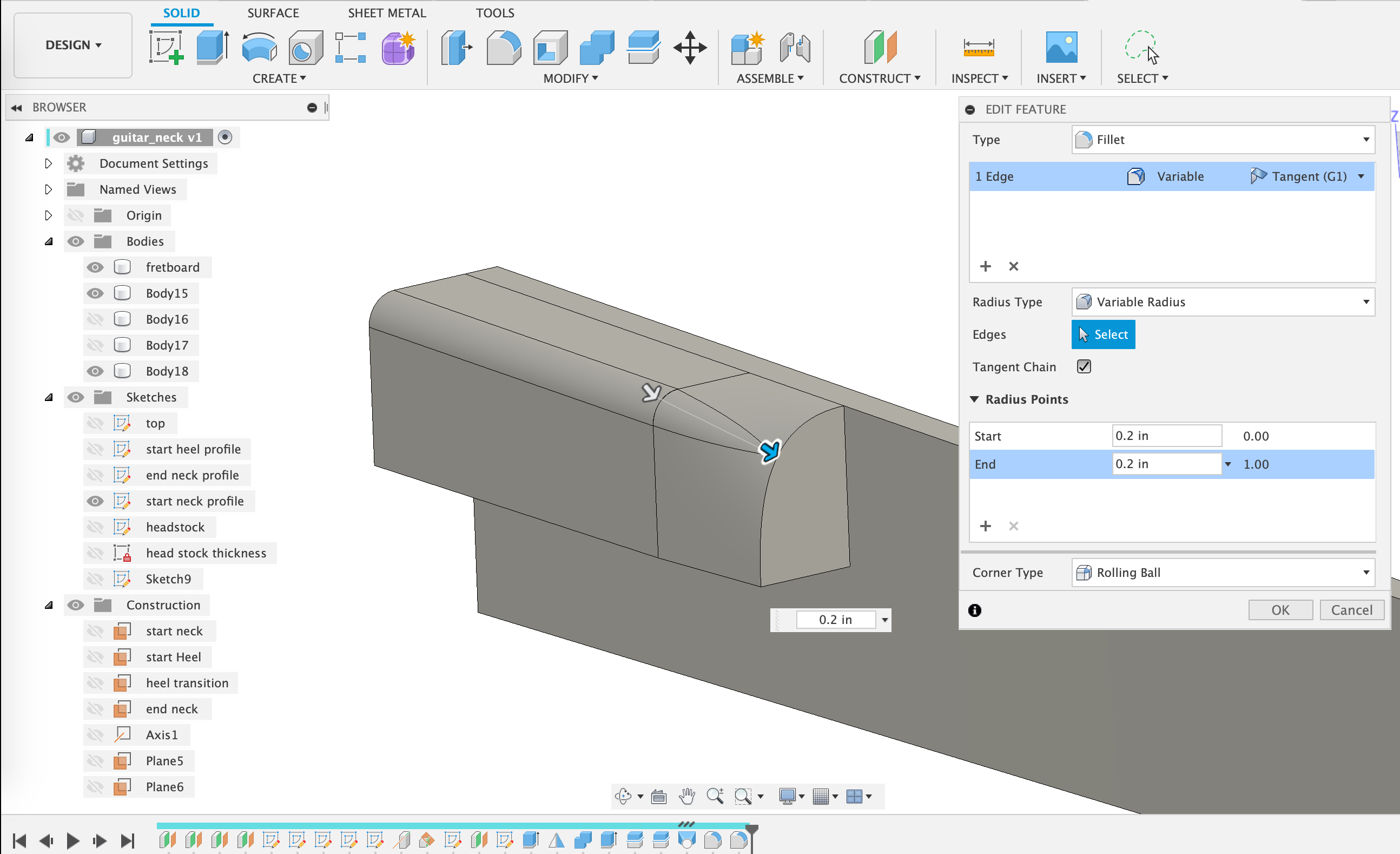Solved: How to do a Fillet like this ? - Autodesk Community