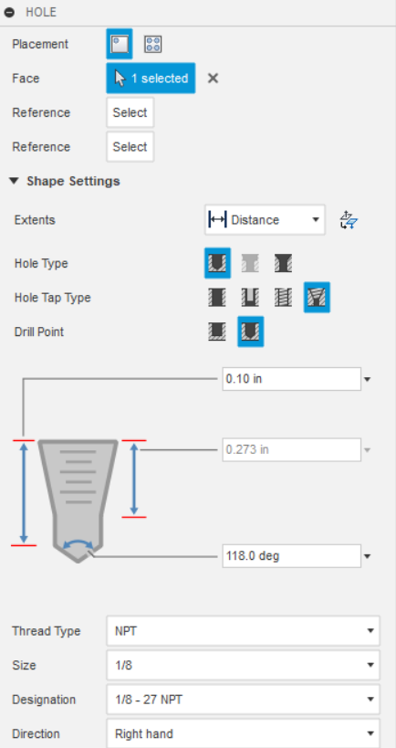 NPT threads? - Autodesk Community