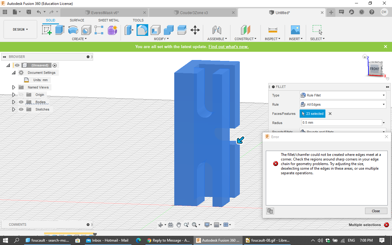 Solved: Fillet/Round All edges of a Feature/Body - Autodesk Community