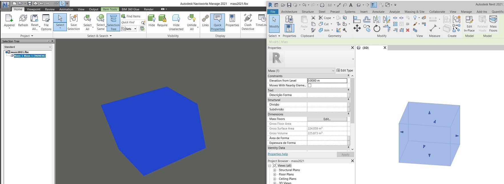 Export FBX with Mass - Autodesk Community