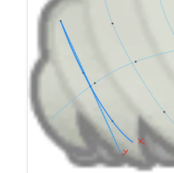 Using a Fit point Spline as an axis for an eclipse/circle - Autodesk ...