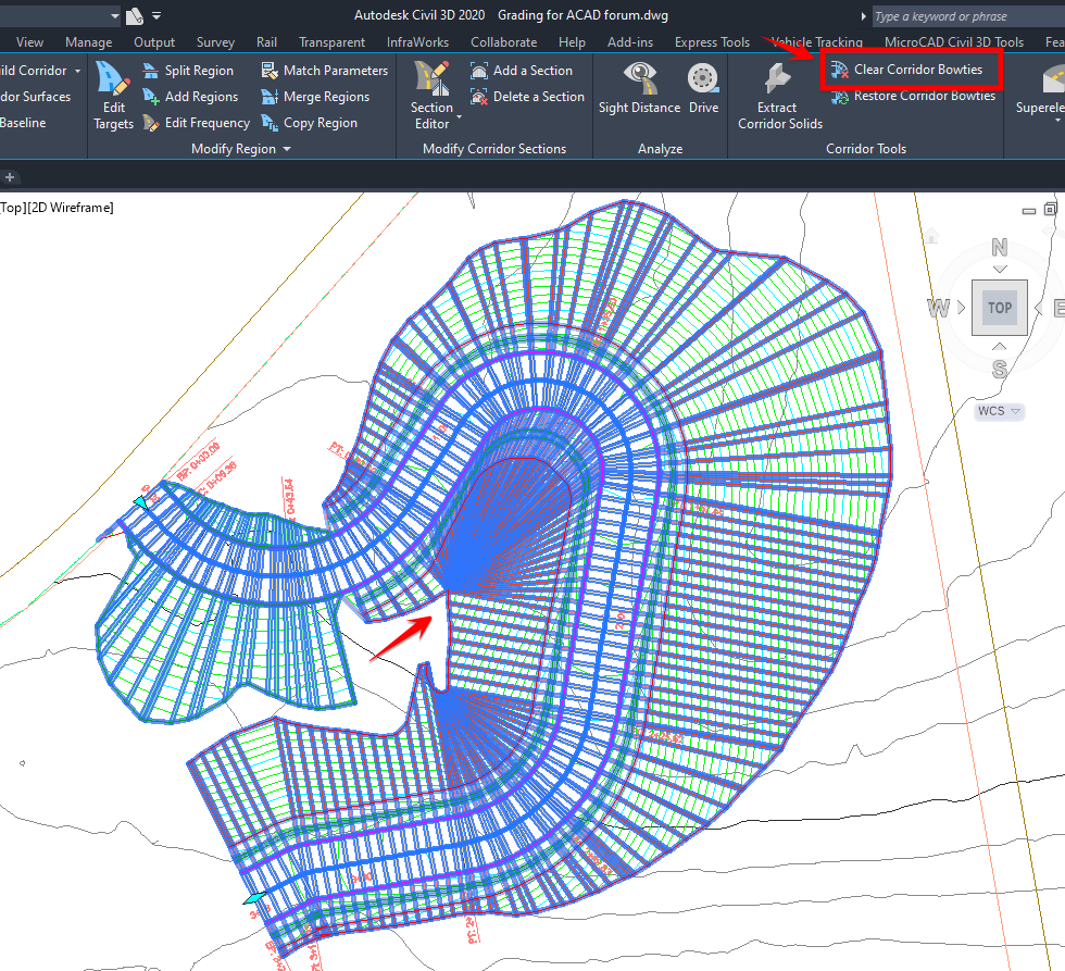 Solved: Switchback road - boundary intersect - Autodesk Community