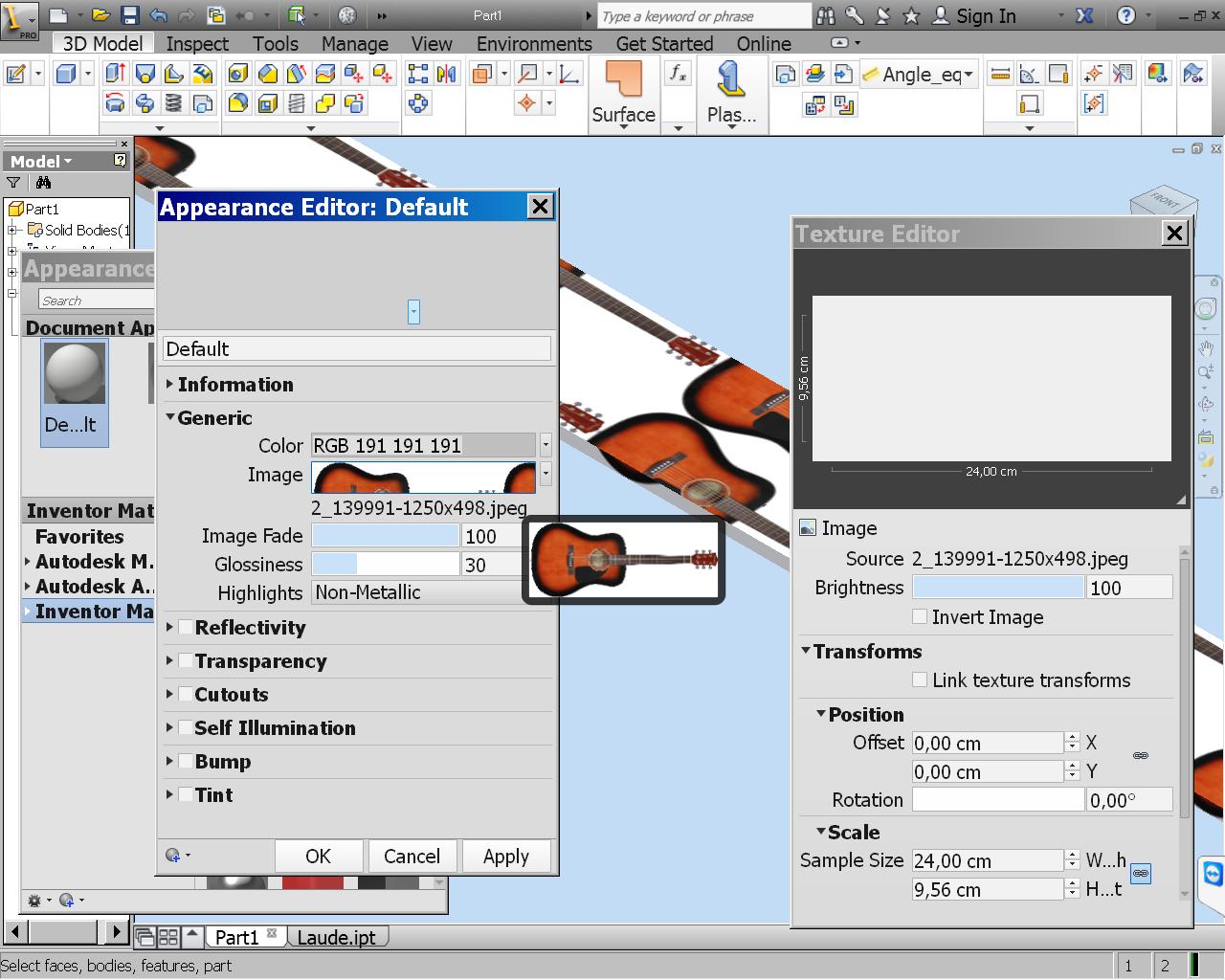 Solved: Material Appearance editor, missing preview images and splintered texture. - Autodesk ...