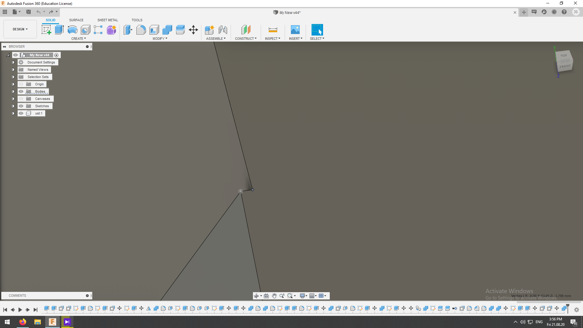 Solved: Merge two point (vertices) - Autodesk Community