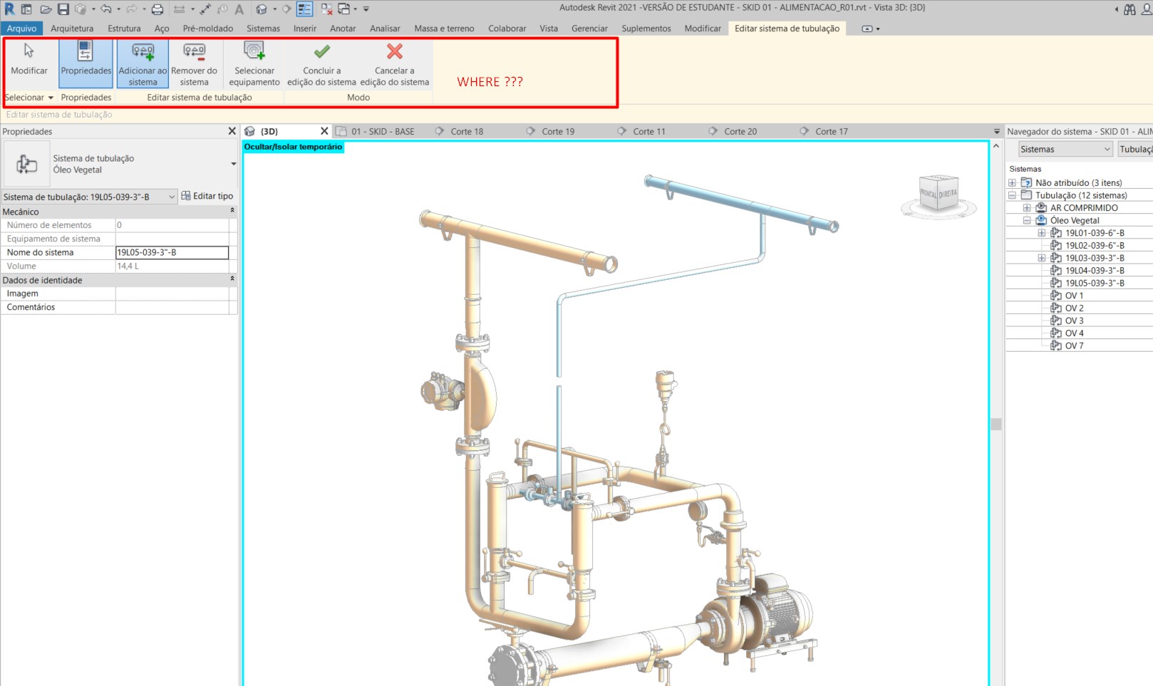 Solved: PROBLEM ABOUT THE CHANGE OF PIPE SYSTEM - Autodesk Community