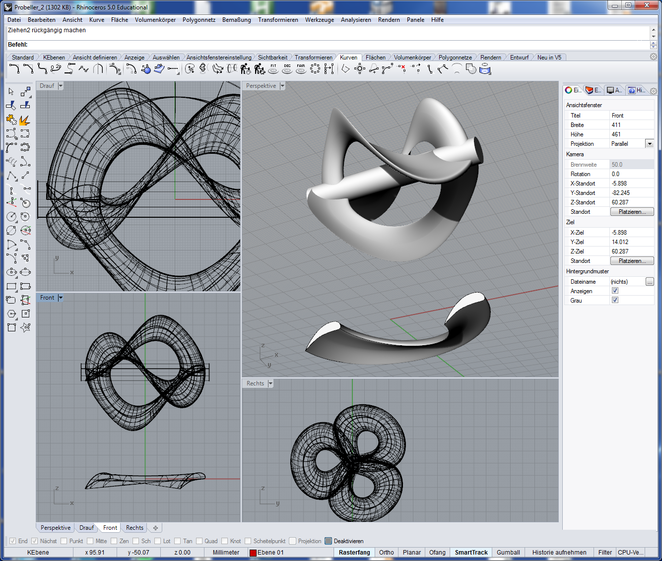 Solved: How to create a constant thickness 90 degree twist - Autodesk Community
