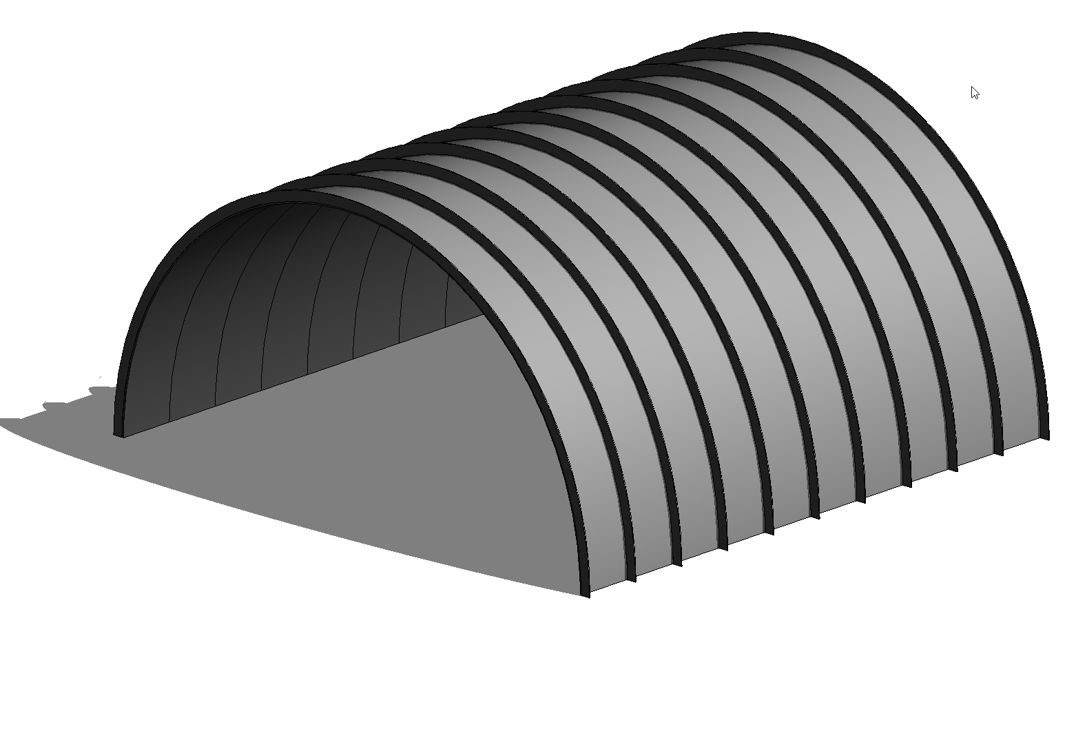 Standing seam on a curved roof - Autodesk Community