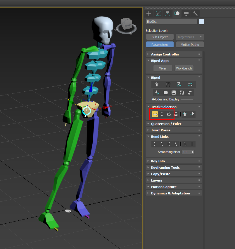 Solved Problem With Moving Pelvis In Biped Autodesk Community 