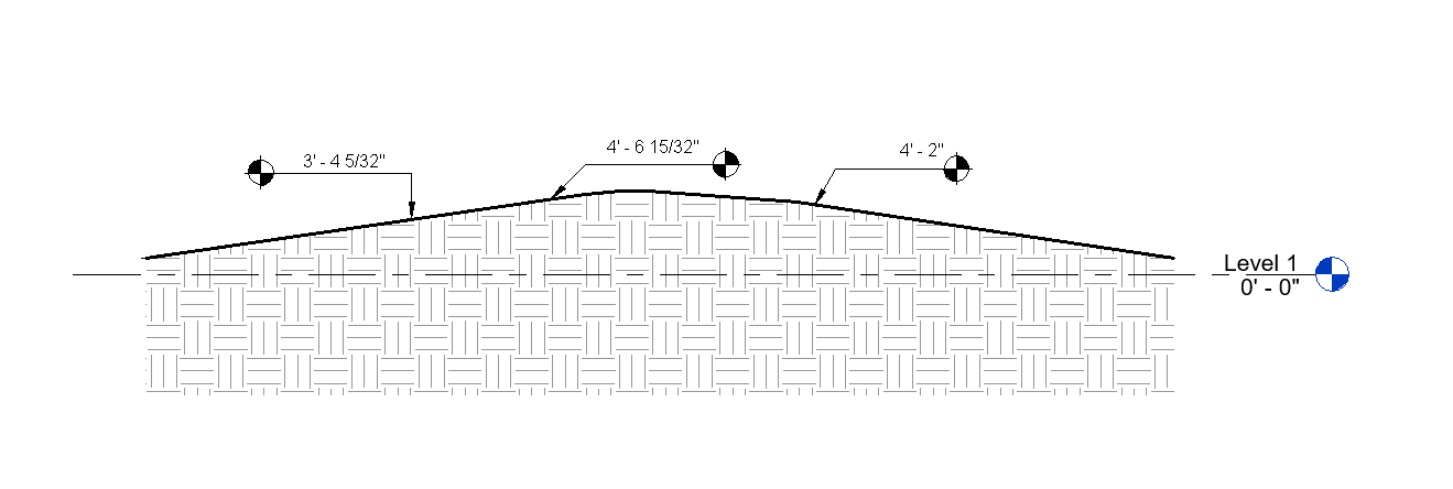 Solved: How to spot elevation on topo in section view - Autodesk Community