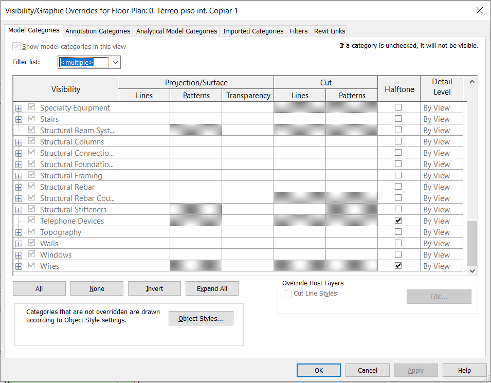 Inaccessible VG settings - Autodesk Community
