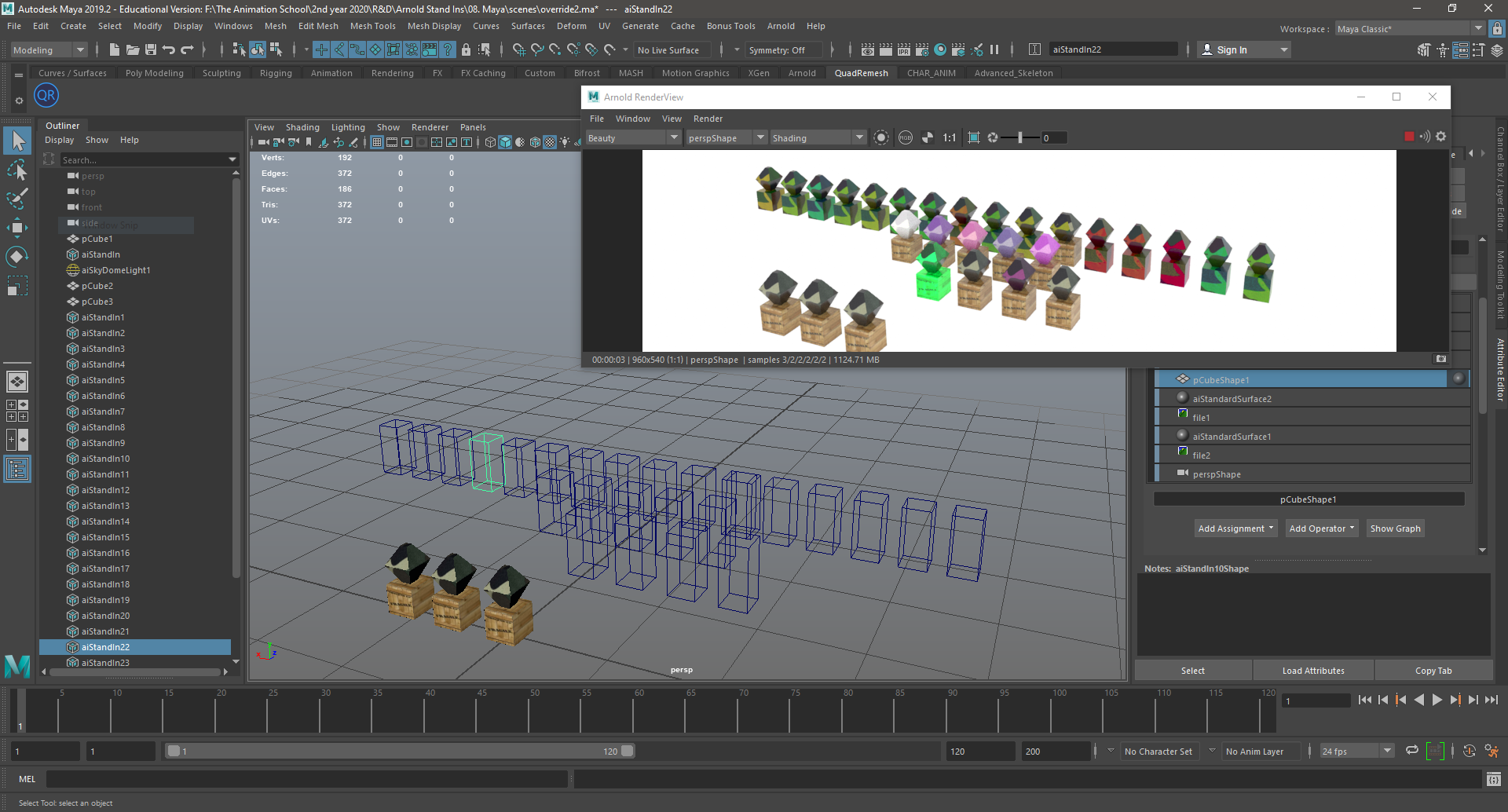 aiColorJitter arnold stand-ins - Autodesk Community