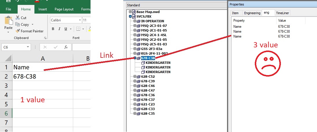 Link a Navisworks 3D Model to Excel problem - Autodesk Community