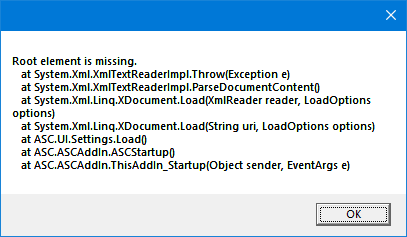 Result Connects Root Element is missing - Autodesk Community