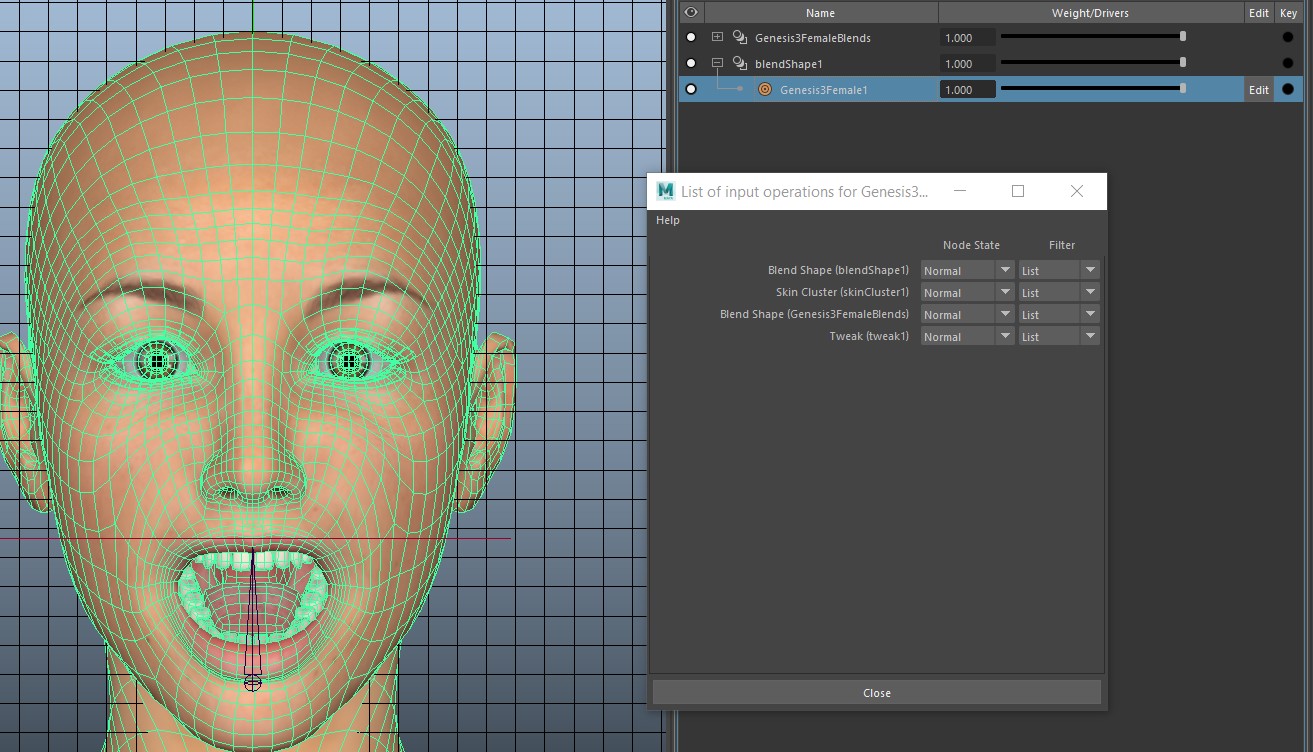 Solved: HumanIK rig, cannot add new blendshape targets without moving unwanted verts - Autodesk ...