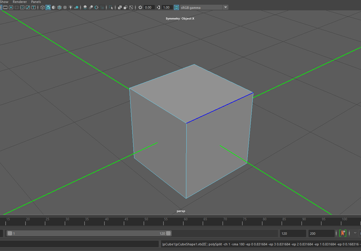 Solved: The edge flow of cube is not following while using multi cut tool in symmetry - Autodesk ...