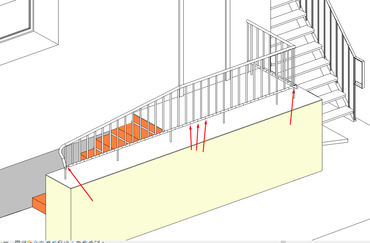 Solved: Railing with sloped segment - Autodesk Community
