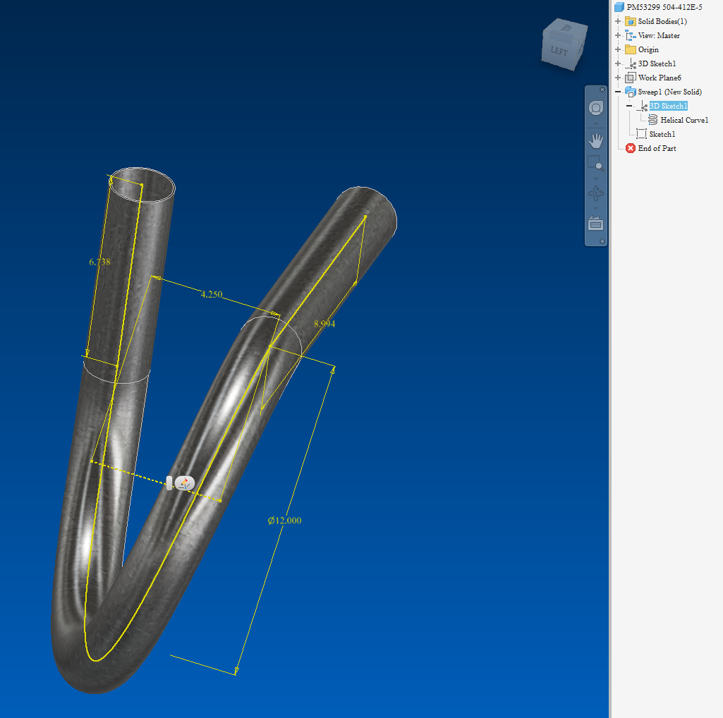 Solved: Creating a tubing helix curve - Autodesk Community