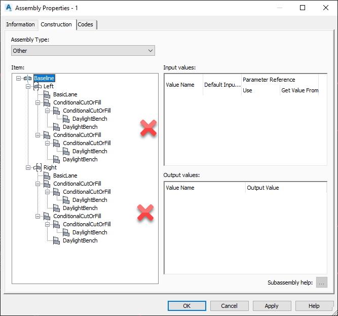 Solved: condition subassembly not show in plan - Autodesk Community