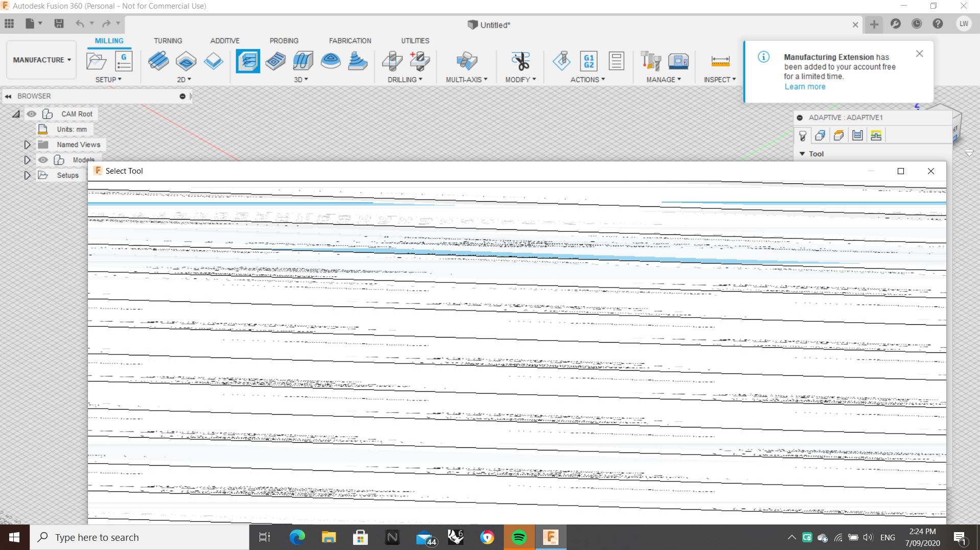 tool library malfunction - Autodesk Community