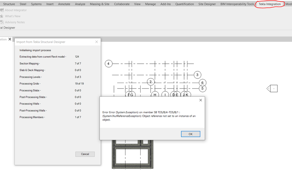 Tekla Integration Error - Autodesk Community