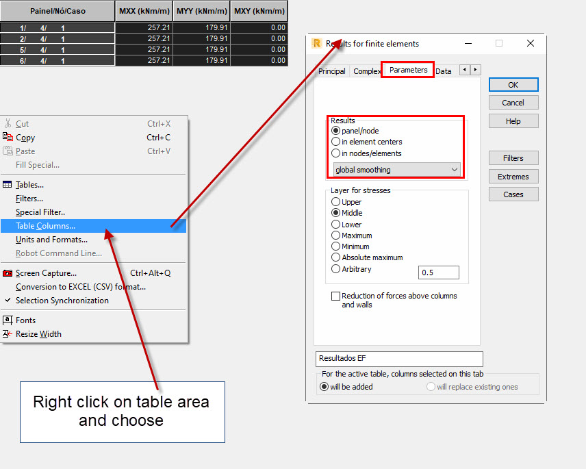 Solved: Reduction of forces above columns won't work! - Autodesk Community